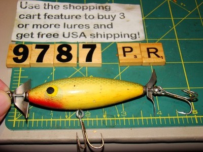 V9787 PR OZARK MOUNTAIN WOOD CHOPPER FISHING LURE | eBay