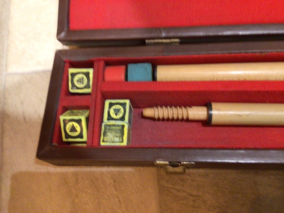 Snooker Cue Terry Griffiths Club Cue Vintage In Original Case | eBay UK