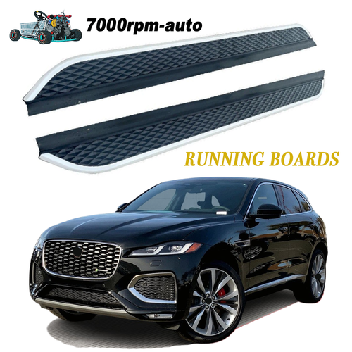 Side Steps Runing Boards Fits for Jaguar F-Pace 2016-2023 Nerf Bar ...