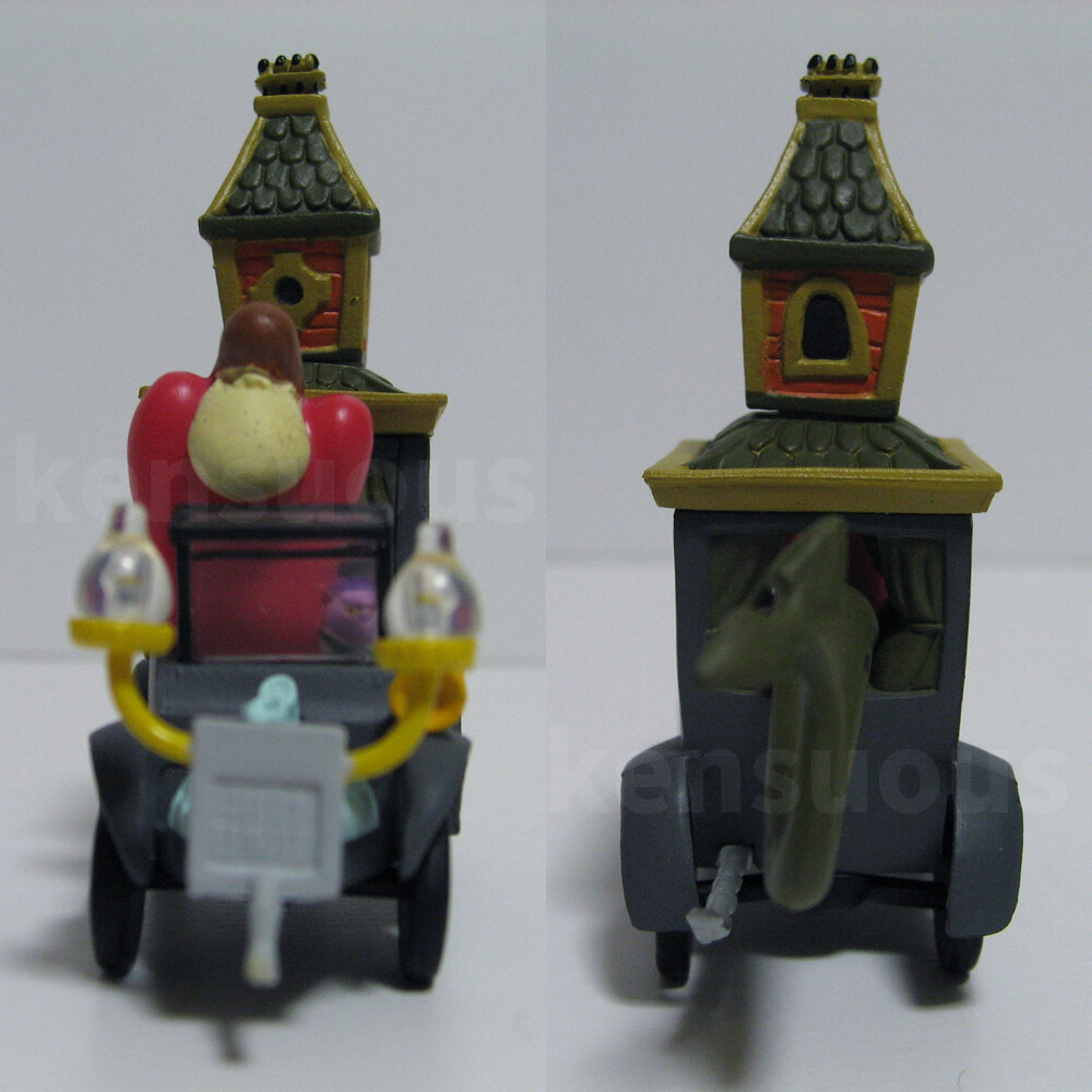 KONAMI Wacky Races the Creepy Coupe #2 scale model The Gruesome Twosome ...