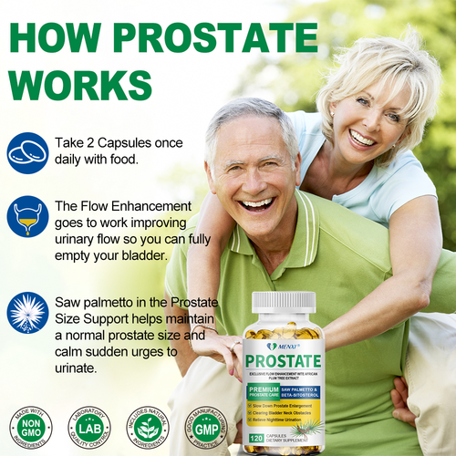 Prostasan Prostate Support Capsules 120ct Shrink Prostate & Relieve ...