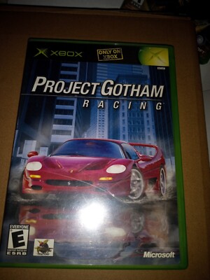Project Gotham Racing (Microsoft Xbox, 2001) complete with inserts ...