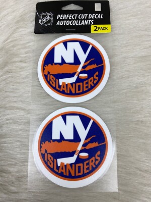 New York Islanders 4" Perfect Cut Decal Set of 2! Wincraft NY NHL | eBay