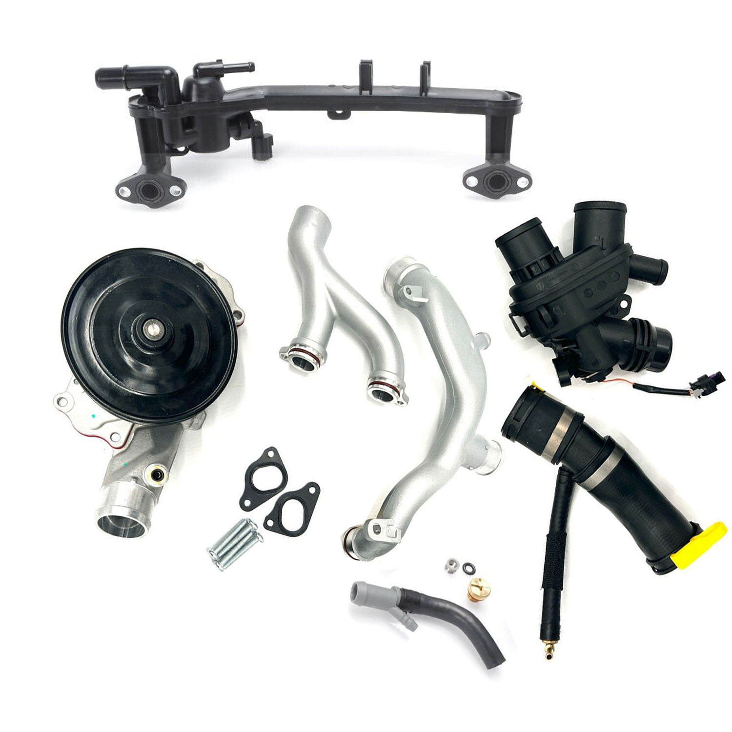 For 2006-2016 Jaguar Land Rover Coolant Water Pump & Thermostat Hose ...