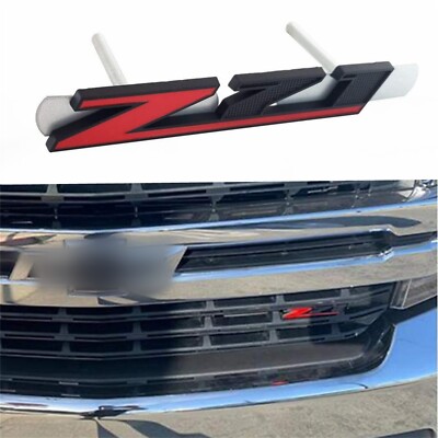 1Pcs Z71 Grille Badge Emblem For GMC Chevrolet Silverado Tahoe Colorado ...