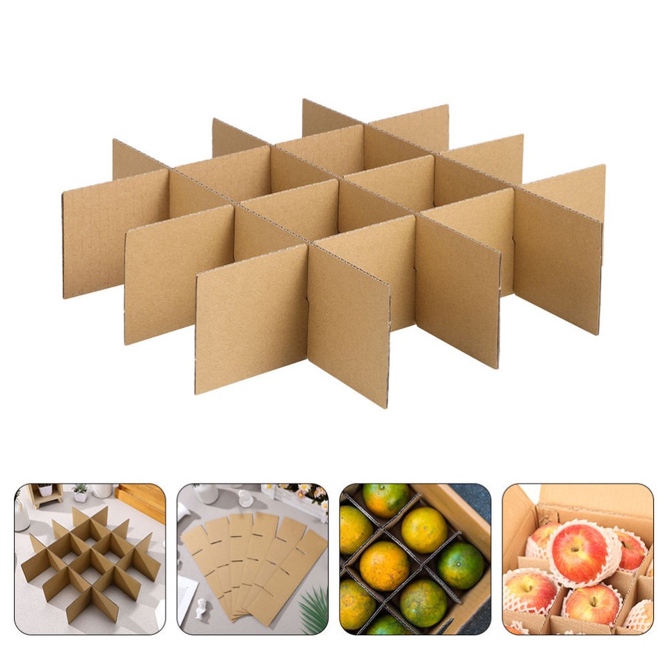5 Pack Carton Partitions Cardboard Boxes for Moving Packaging Large | eBay