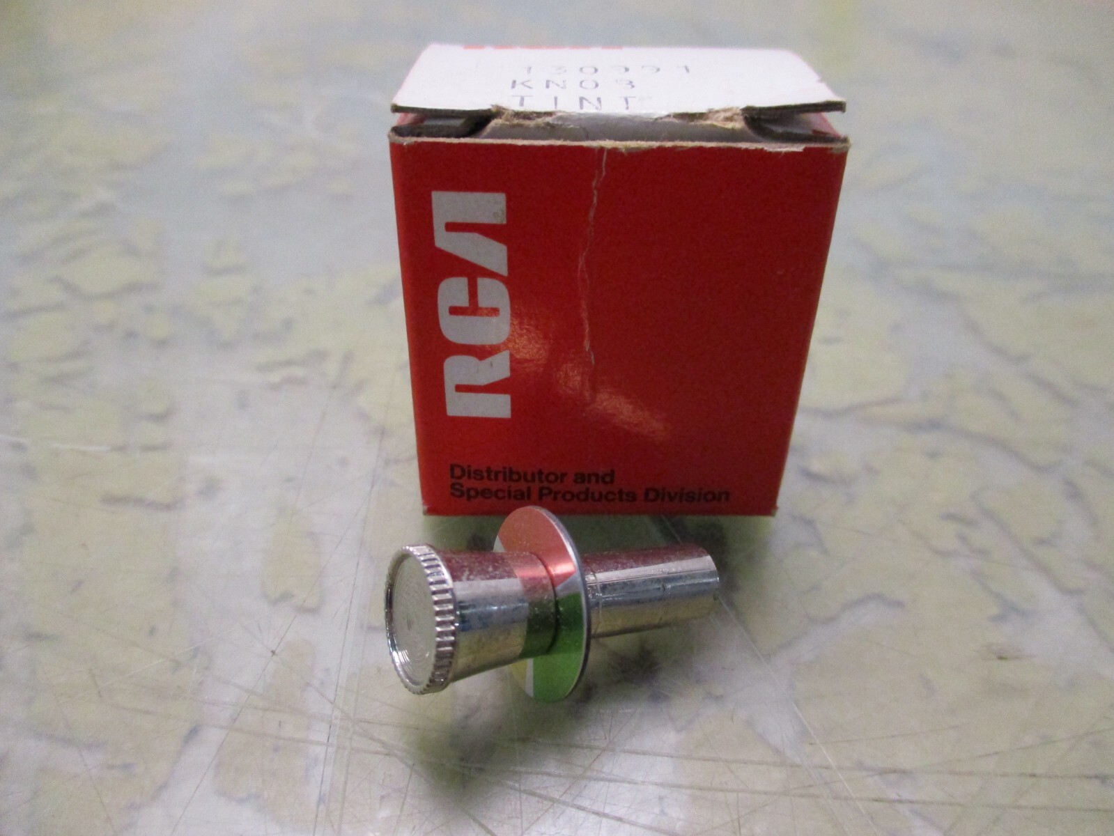 Vintage RCA 130991 Television Tint Knob [4*H-13] | eBay