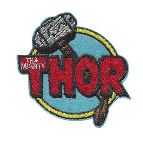 Le Mighty Thor Patch à Repasser 3 " Coloré Brodé Super-Héros Avengers ...