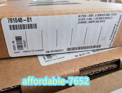 PCIE-6351 781048-01 NI data acquisition card Brand New Fast Shipping | eBay