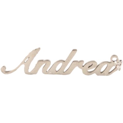 Andrea Name Plate Necklace - Stainless steel Beauty accesory/ clerance ...