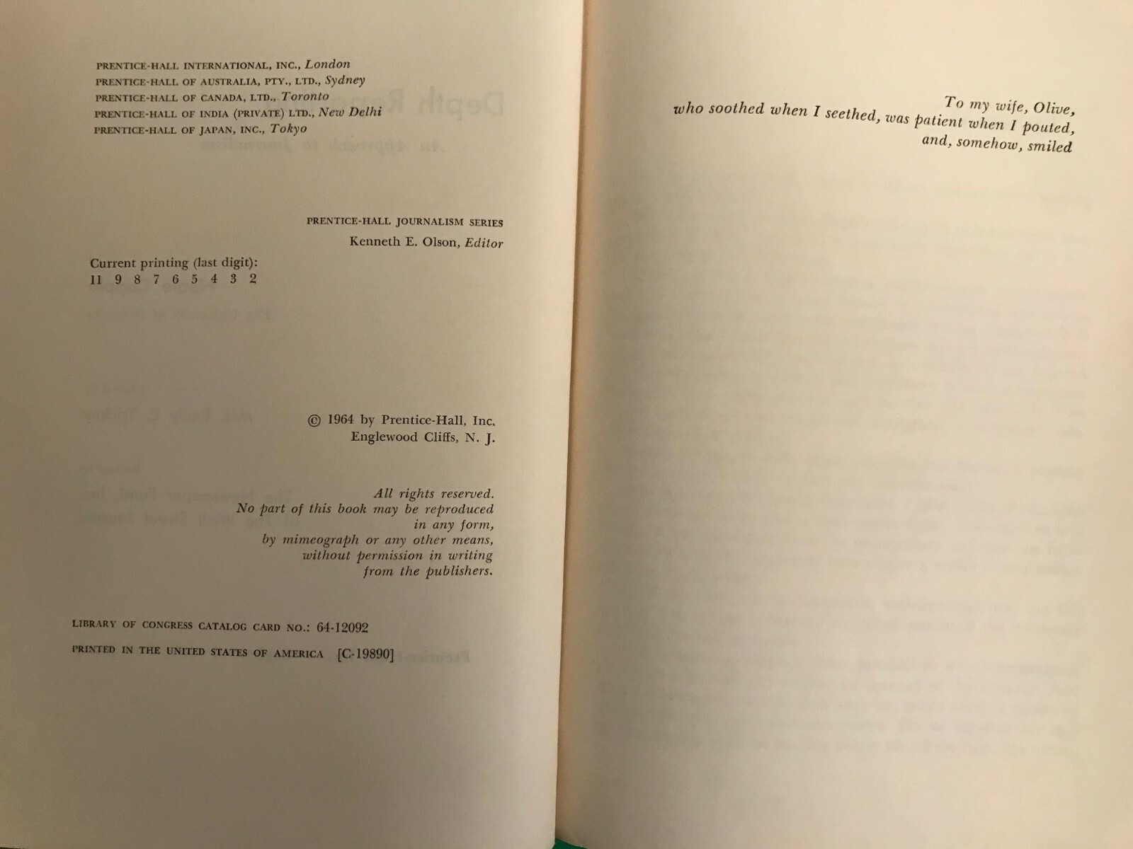 Depth Reporting : An Approach to Journalism by Neale Copple | eBay
