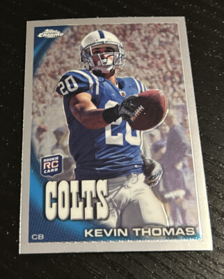 2010 Topps Chrome Kevin Thomas Rookie | eBay