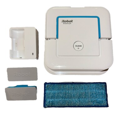 iRobot Braava Jet 245 Automatic Mopping Robot Additional Batteries ...
