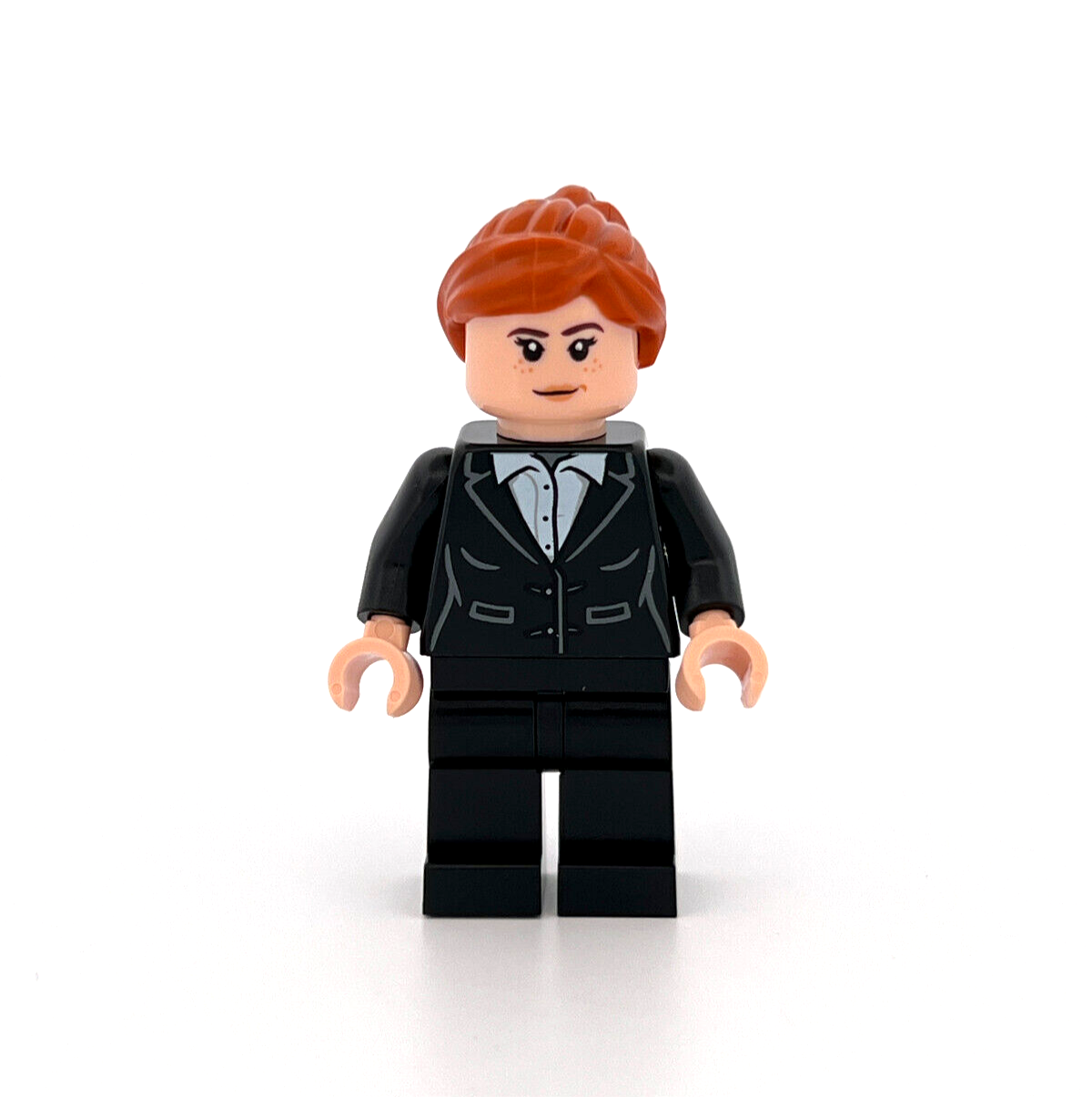 LEGO Marvel Pepper Potts Black Suit Minifigure 76216 Iron Man Armory | eBay