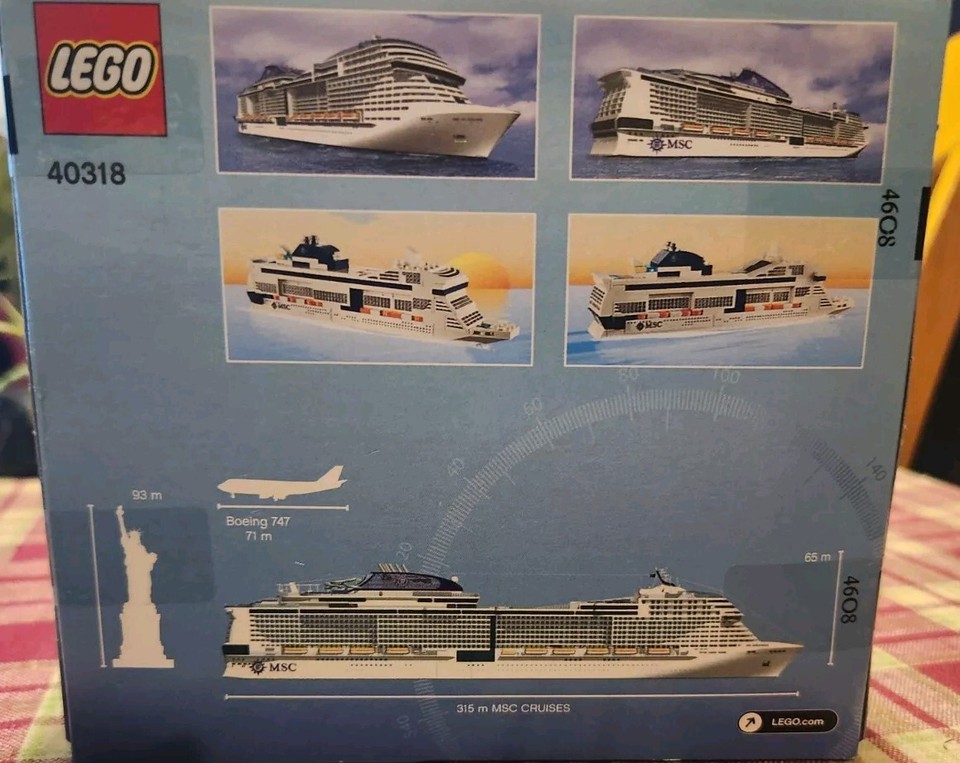 LEGO Promotional: MSC Cruises (40318) 673419306027 | eBay