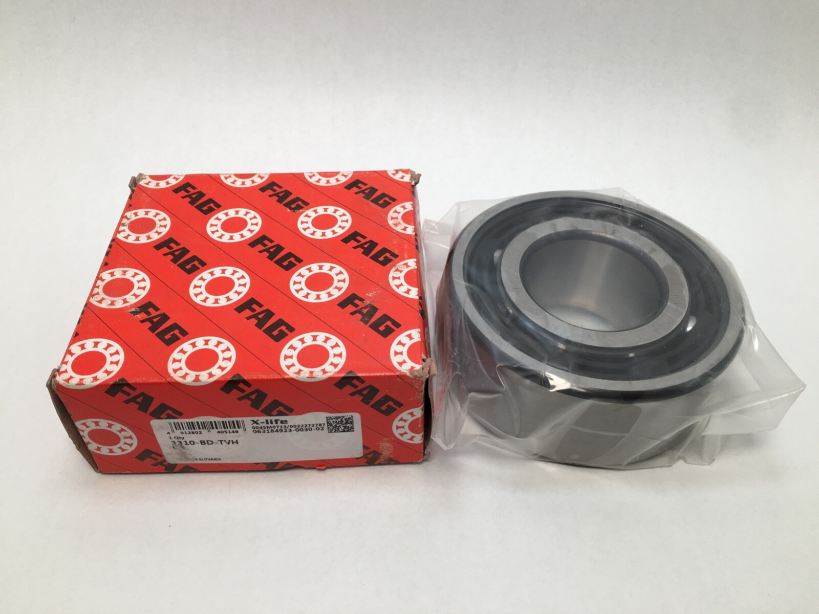 FAG 3310BDTVHC3 Angular Bearing 50mmx110mmx1-3/4" 5310 3310-BD-TVH-C3 X ...