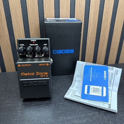Boss Metal Zone Guitar Distortion (MT-2) 761294020937 | eBay