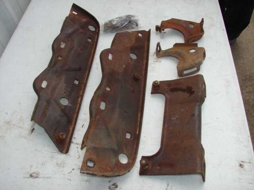 1970-1972 Pontiac GTO Rear Bumper Brackets 1971 LeMans The Judge 455 HO ...