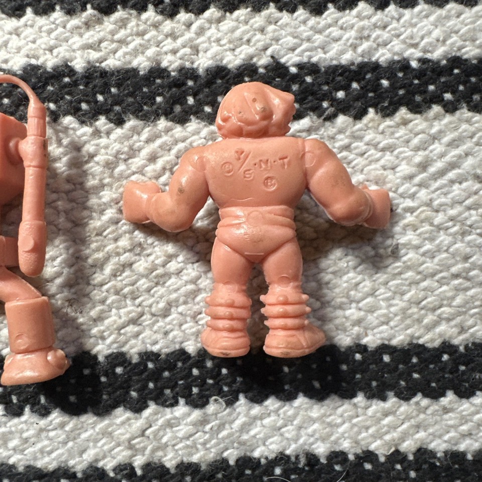 Vtg 1980's Mattel M.U.S.C.L.E. Muscle Men Action Figures Lot of 3 Skin ...