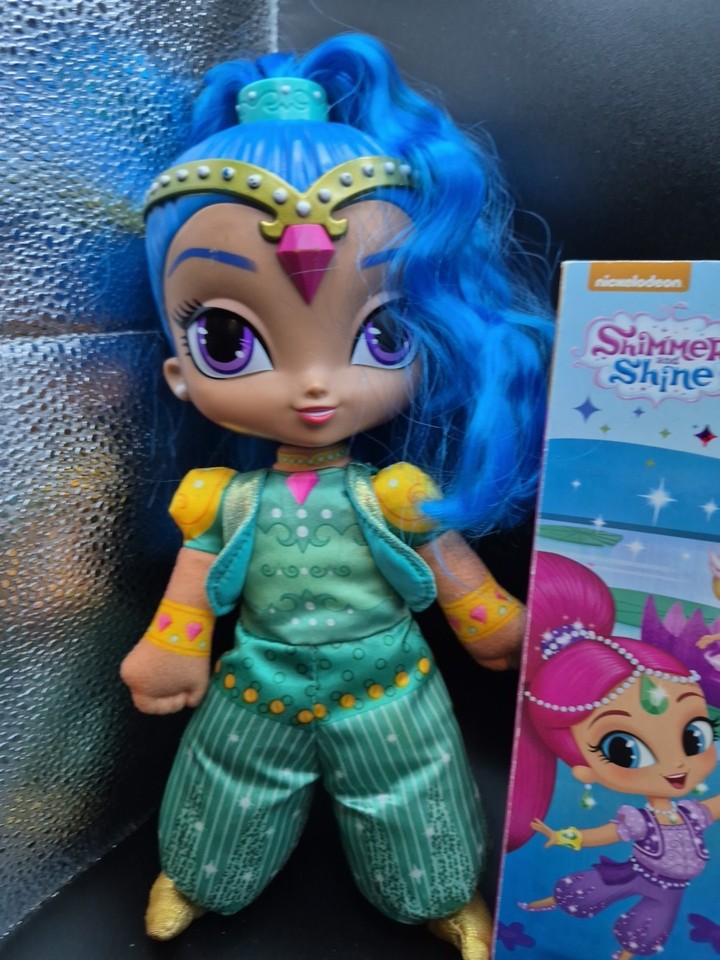 Fisher-Price Nickelodeon Shimmer & Shine 12" Talking Shine And Play-a ...