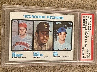 1973 TOPPS #602 CINCINNATI REDS ROOKIE PITCHERS PSA 8 NM-MINT | eBay