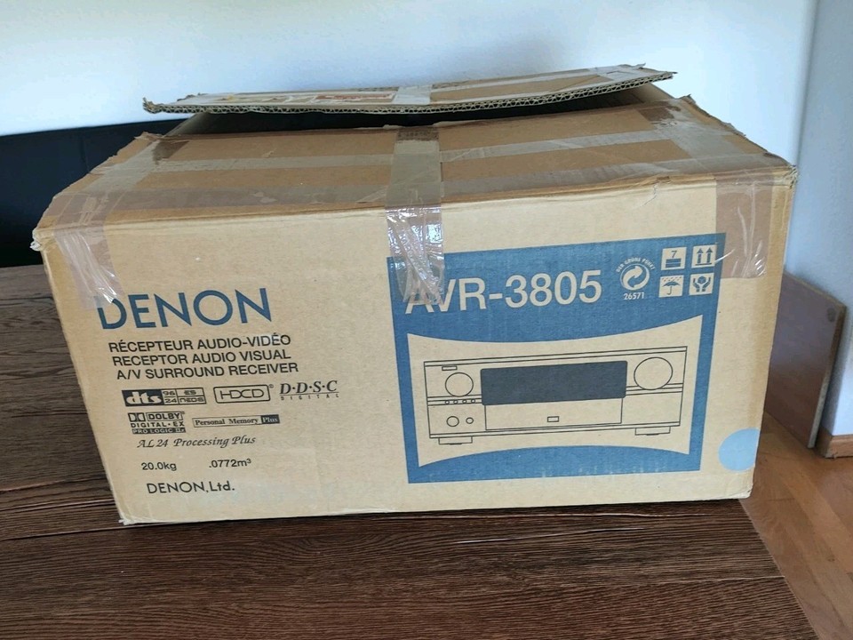 Denon AVR 3805 Hifi Heimkino Receiver Denonlink SACD Fernbedienung ...