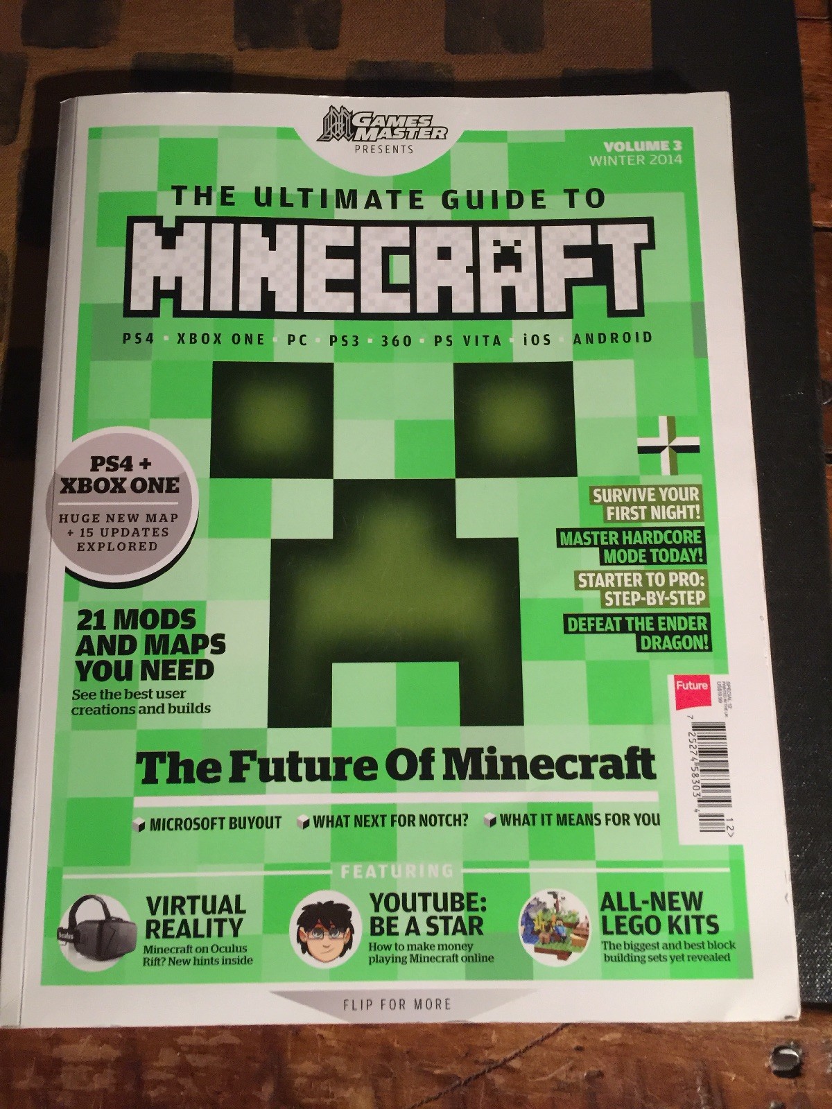 Game Masters Ultimate Guide To Minecraft Volume 3 Winter 2014 LNC | eBay