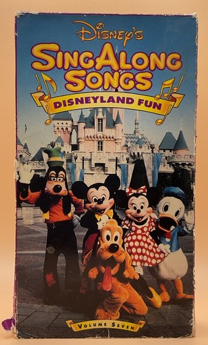 Disney's Sing Along Songs - Disneyland Fun VHS **Buy 2 Get 1 Free ...