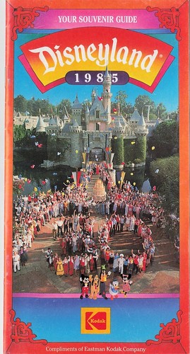 Vintage 1985 Disneyland Kodak Souvenir Guide Maps | eBay
