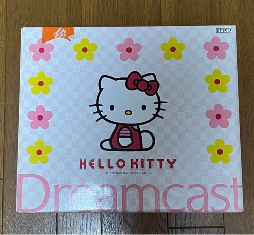 SEGA Dreamcast HELLO KITTY Pink Console retro game Sanrio 4974365102142 ...