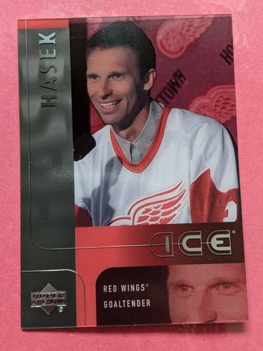 2001-02 UD ICE HOCKEY-DOMINIK HASEK-DETROIT RED WINGS | eBay