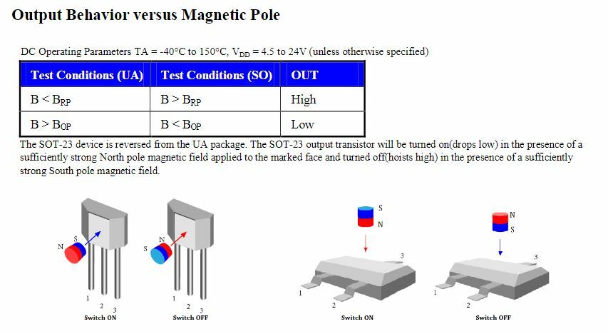 10pcs SS41F SS41 41F Honeywell Hall Effect Sensors Arduino ~ Fast USA ...