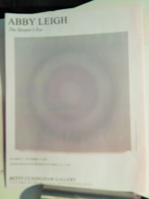 ABBY LEIGH ART PIECE VTG ORIG 2009 ADVERTISEMENT | eBay