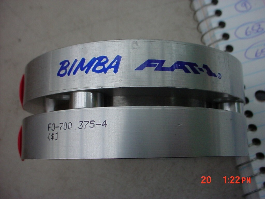 NEW Bimba F0-700 .375-4 Pancake Pneumatic Cylinder | eBay