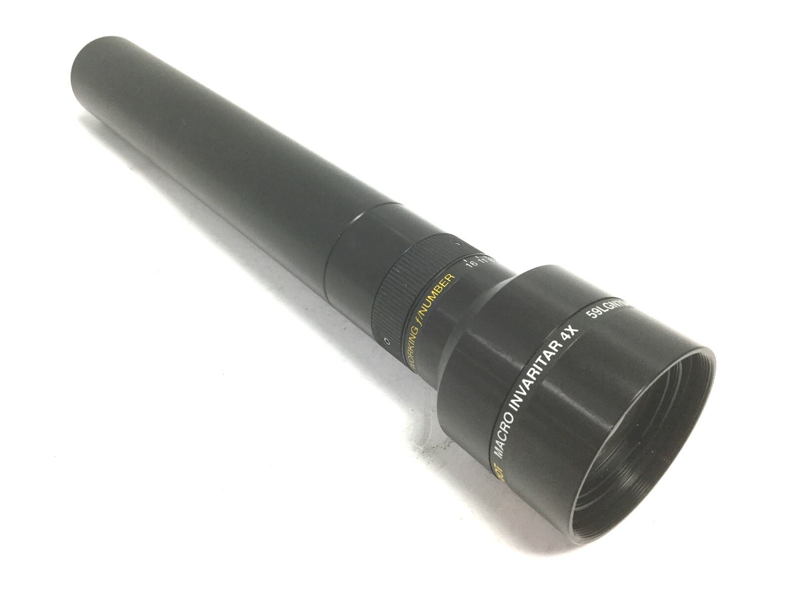 Melles Griot 59LGN704 Macro Invaritar Lens 4x F16-5.6, M25x0.75, C ...