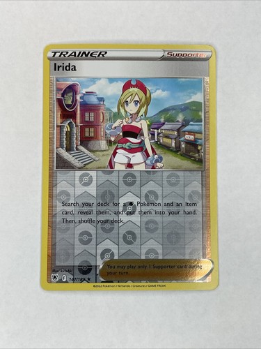 Pokémon TCG Irida Sword & Shield - Astral Radiance 147/189 Reverse Holo ...