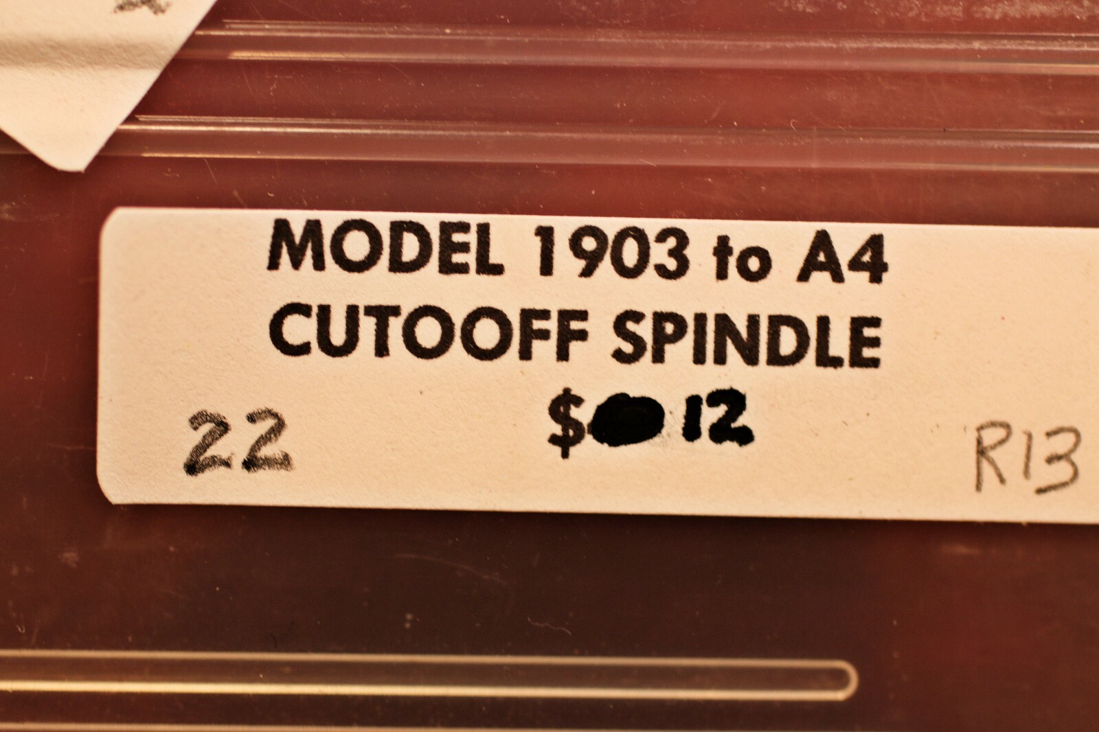M1903 and/or M1903A3 Rifle Part - Cutoff Spindle - R13 | eBay