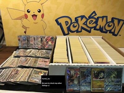 Huge pokemon card collection lot. Ultra Rare EX/GX | Holos | Rares ...