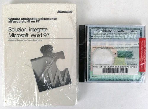 Microsoft Money 1997 - Neuf Scellé - CD + Livret - Original | eBay