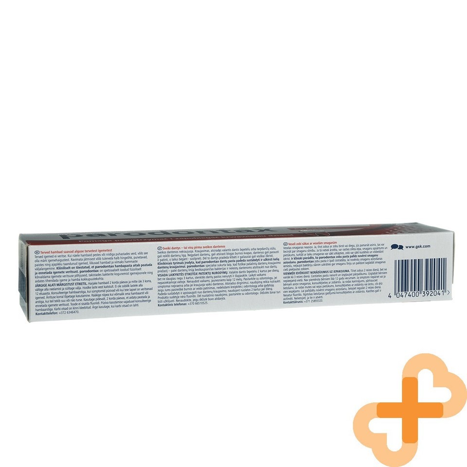 PARODONTAX CLASSIC Daily Toothpaste 75ml Helps to Stop Bleeding Gums ...