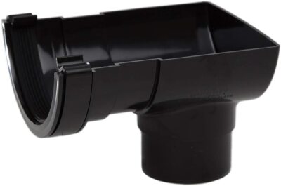 Polypipe Short Stop End Outlet To 68mm Round Downpipe RR106B | eBay UK