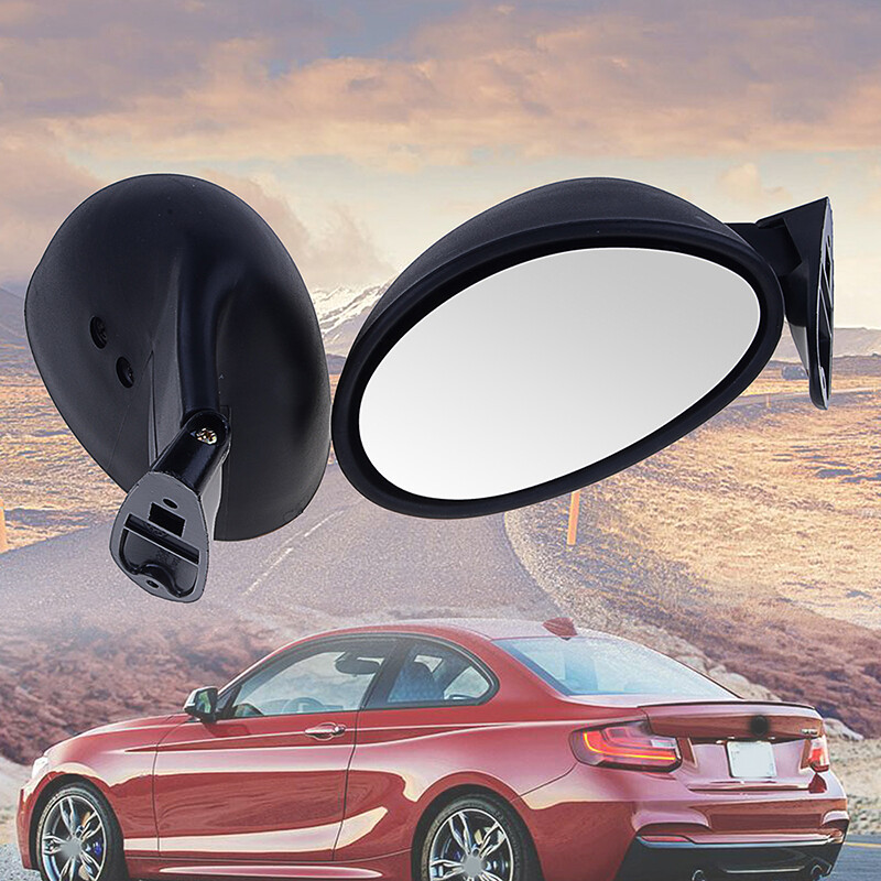 2x/Pair Universal Car Auto Rear Side View Mirror Exterior Mrrior ...