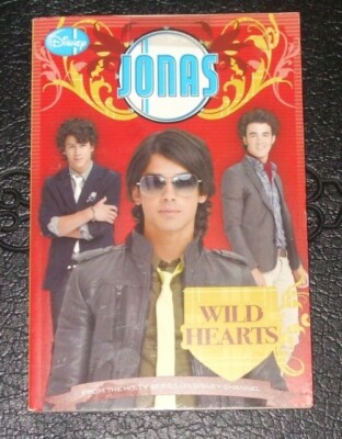 JONAS Brothers WILD HEARTS book Softcover NICK JOE KEVIN Disney Channel ...
