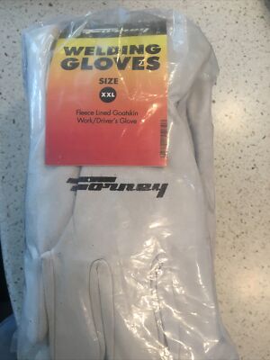 12pk Forney Fleece Lined Goatskin Work Gloves xxl | eBay