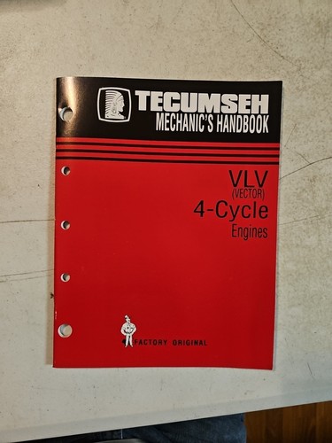 1996 Tecumseh 695578 VLV (Vector) 4-Cycle OHV Engines Mechanics ...