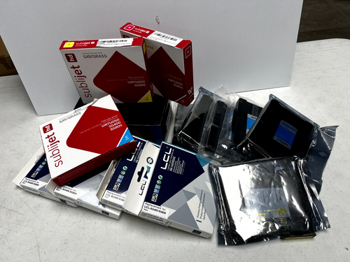 Sawgrass SG800 Cartridges Set of 3 originals, 10 generic inks, Ink ...