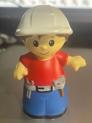 Mega Bloks First Builders Construction Worker Block Crew Man Boy Toy ...