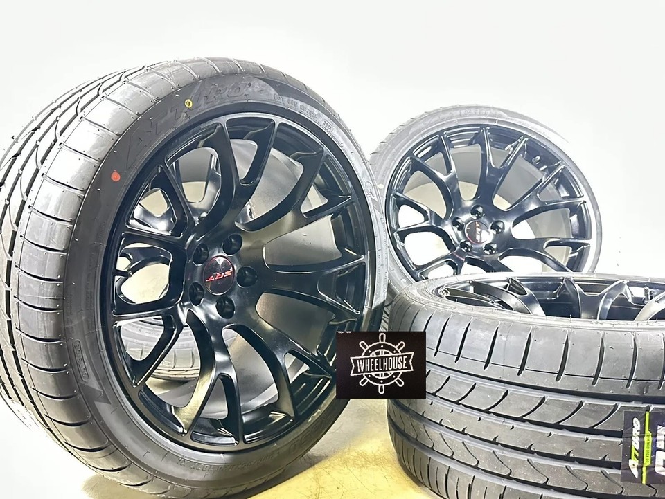 20x11 WIDEBODY HELLCAT SRT WHEELS RIMS TIRES CHARGER CHALLENGER DEMON ...