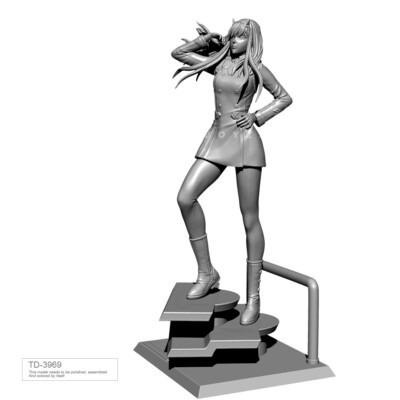 75mm DARLING in the FRANXX 02 Unpainted Model Kits Unassembled YUFAN ...