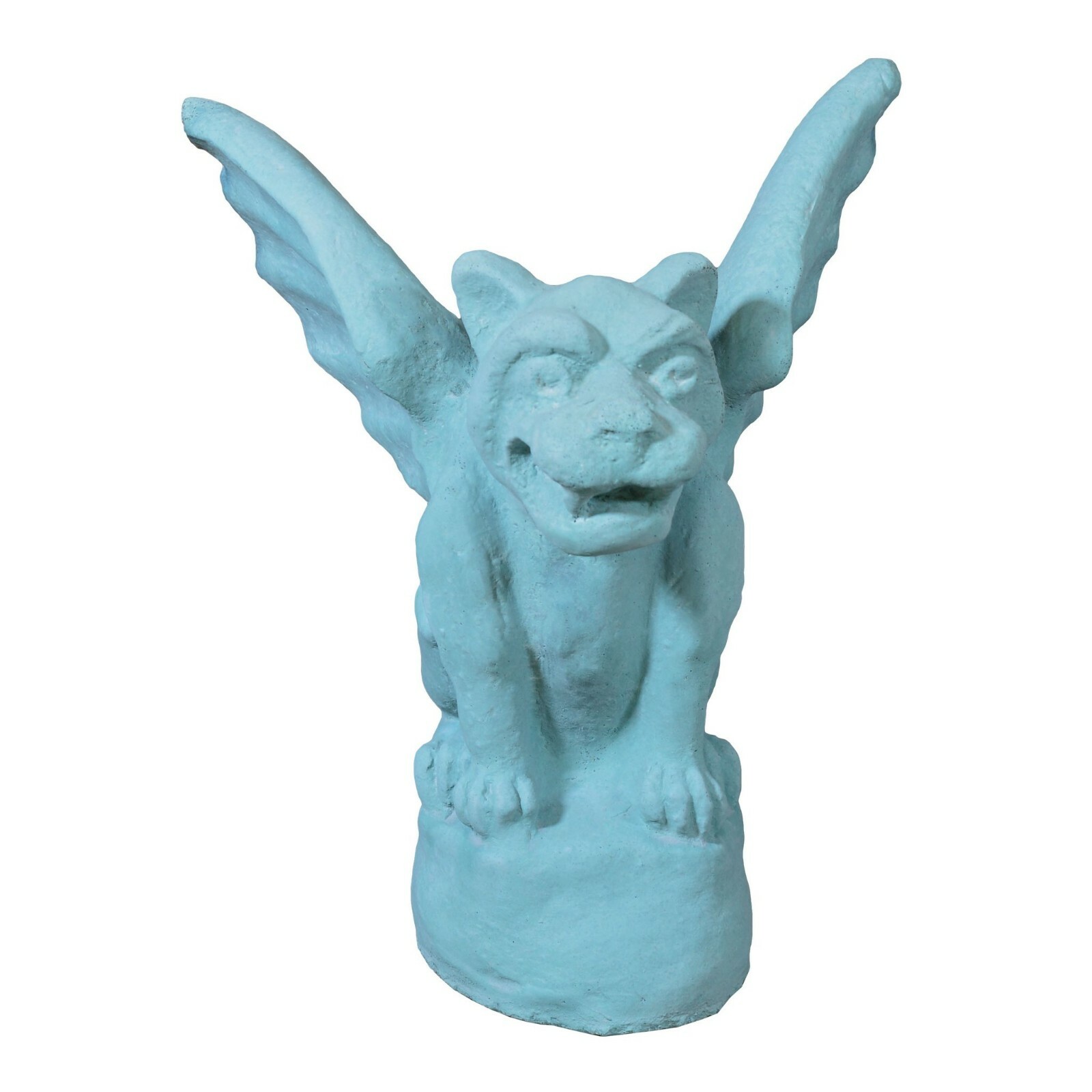 Cast Stone Cement Mini Gargoyle Outdoor Garden Statue | eBay